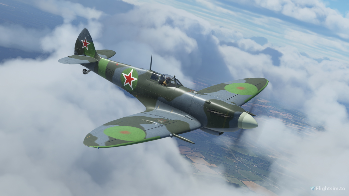 Spitfire Mk.IX PT879 "The Russian Spitfire" (G-PTIX) für Microsoft ...
