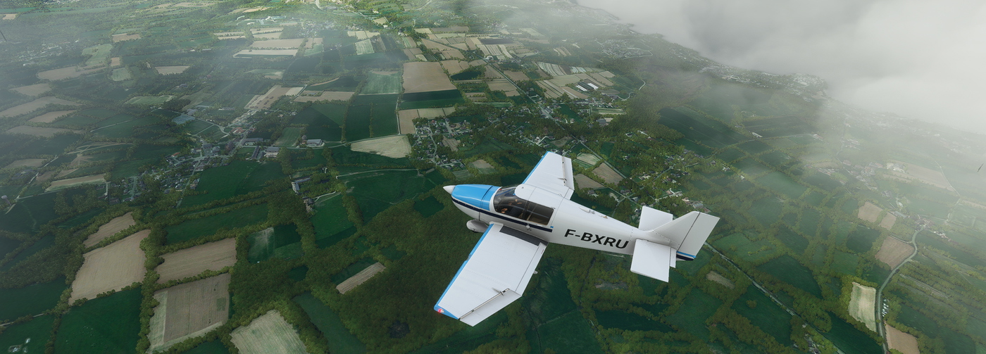 Robin DR400-120 Petit prince for Microsoft Flight Simulator | MSFS