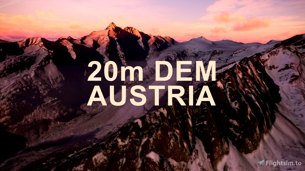 AUSTRIA 20m DEM - High Resolution Terrain Elevation Data from LIDAR ...