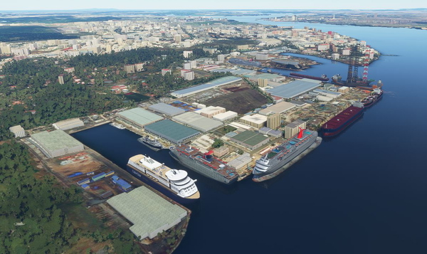 RAF Holbeach - EG D207 Air Weapons Range for Microsoft Flight Simulator ...