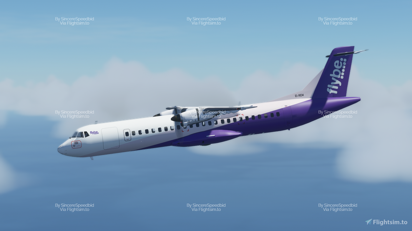 Flybe New | ATR 72-600 [Fictional] for Microsoft Flight Simulator | MSFS
