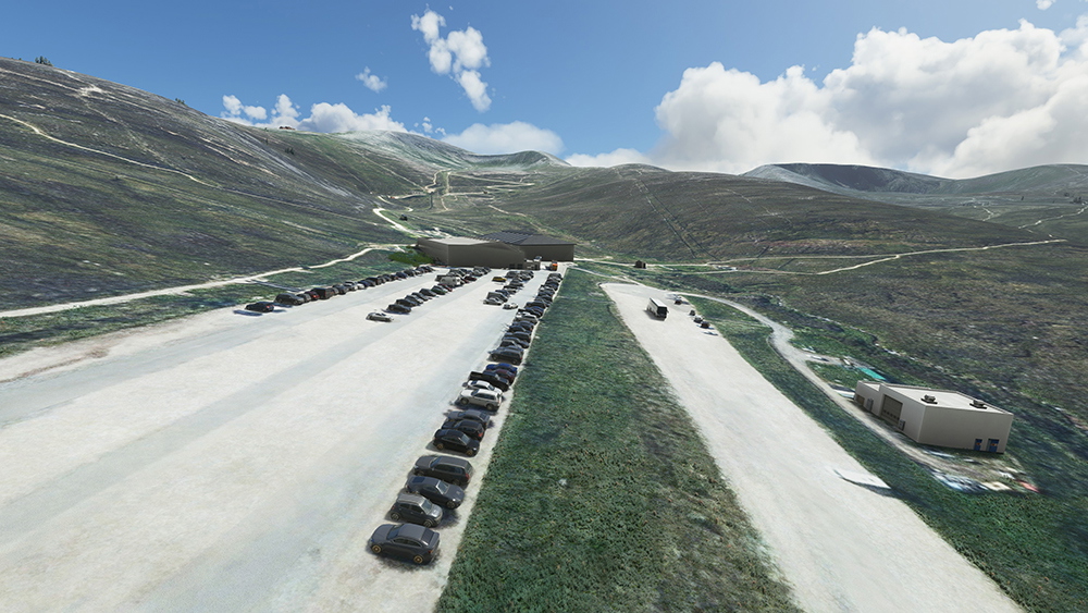 Aviemore Heliport and Cairngorms scenery and mountain rescue. for ...