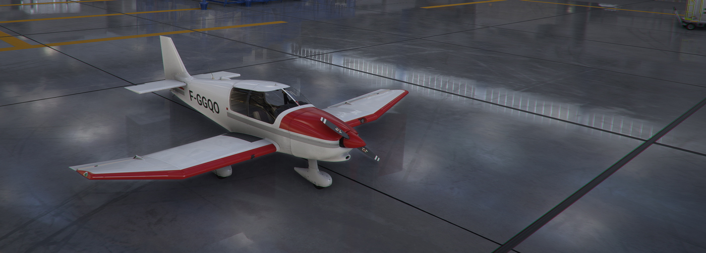 Robin DR400-120 Petit prince for Microsoft Flight Simulator | MSFS