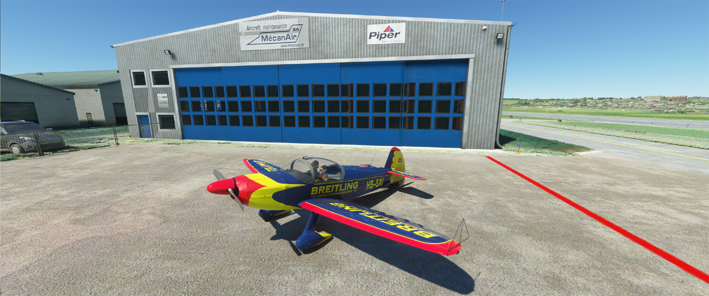 CAP 10B HB-SAV "Breitling" for Microsoft Flight Simulator | MSFS