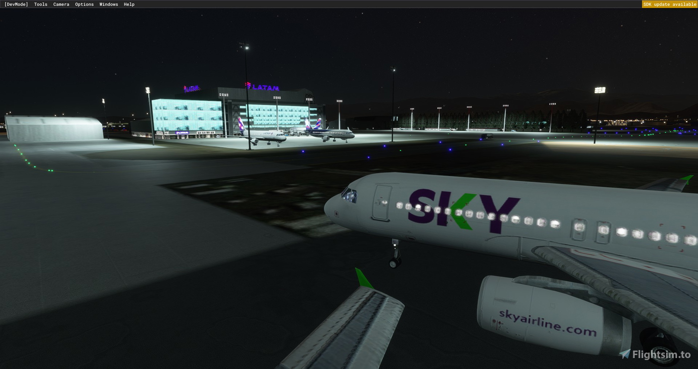 SCEL Old generation 3D building replace for Microsoft Flight Simulator ...