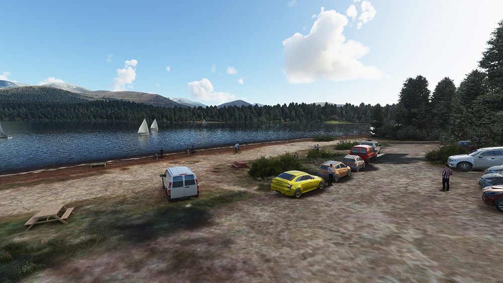 Aviemore Heliport and Cairngorms scenery and mountain rescue. for ...