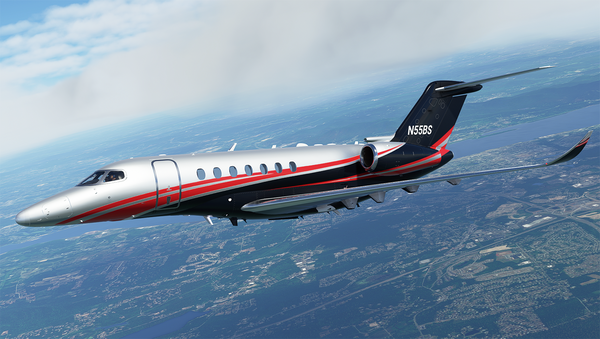 Cessna Citation Longitude Netjets (N804QS) for Microsoft Flight ...