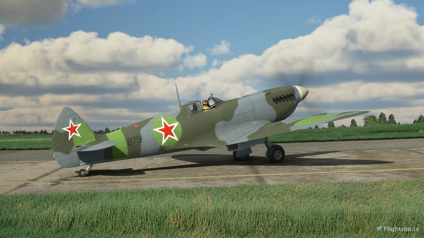 Spitfire Mk.IX PT879 "The Russian Spitfire" (G-PTIX) for Microsoft ...