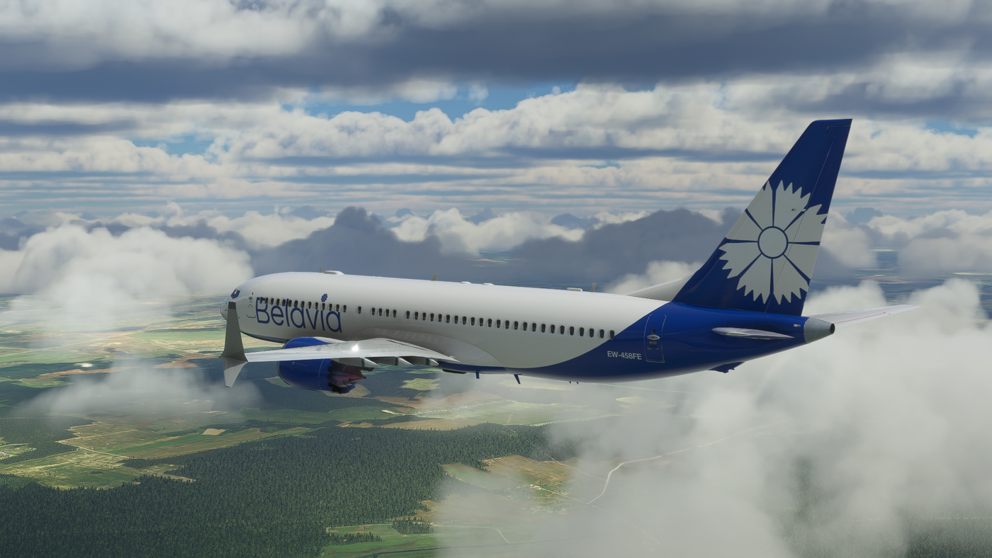 Belavia Boeing 737 MAX - (5k*10K) for Microsoft Flight Simulator | MSFS