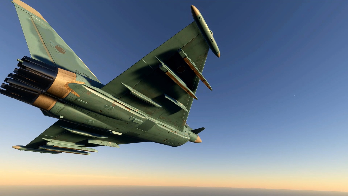 Eurofighter Typhoon Detail up skin for Microsoft Flight Simulator | MSFS
