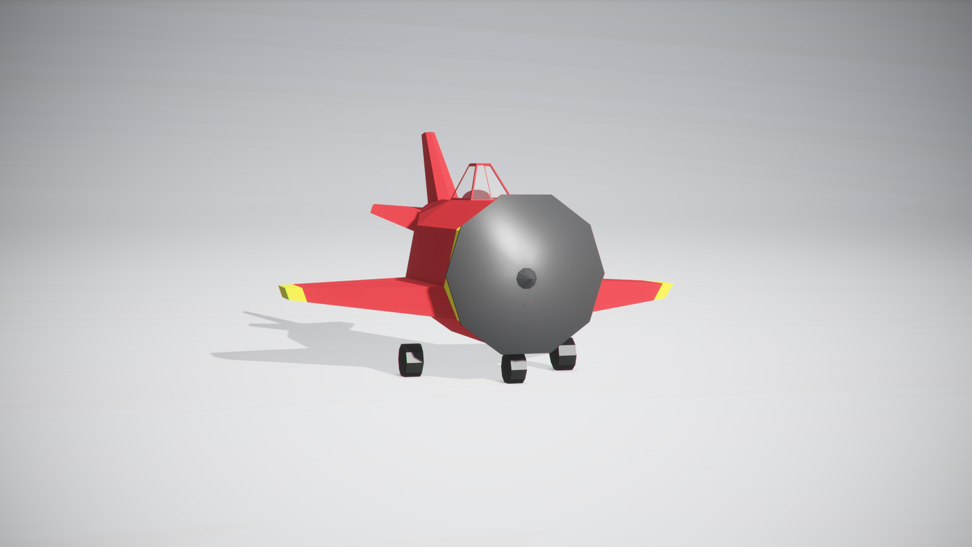 SEMI CUSTOM COCKPIT Low Poly Plane for Microsoft Flight Simulator | MSFS