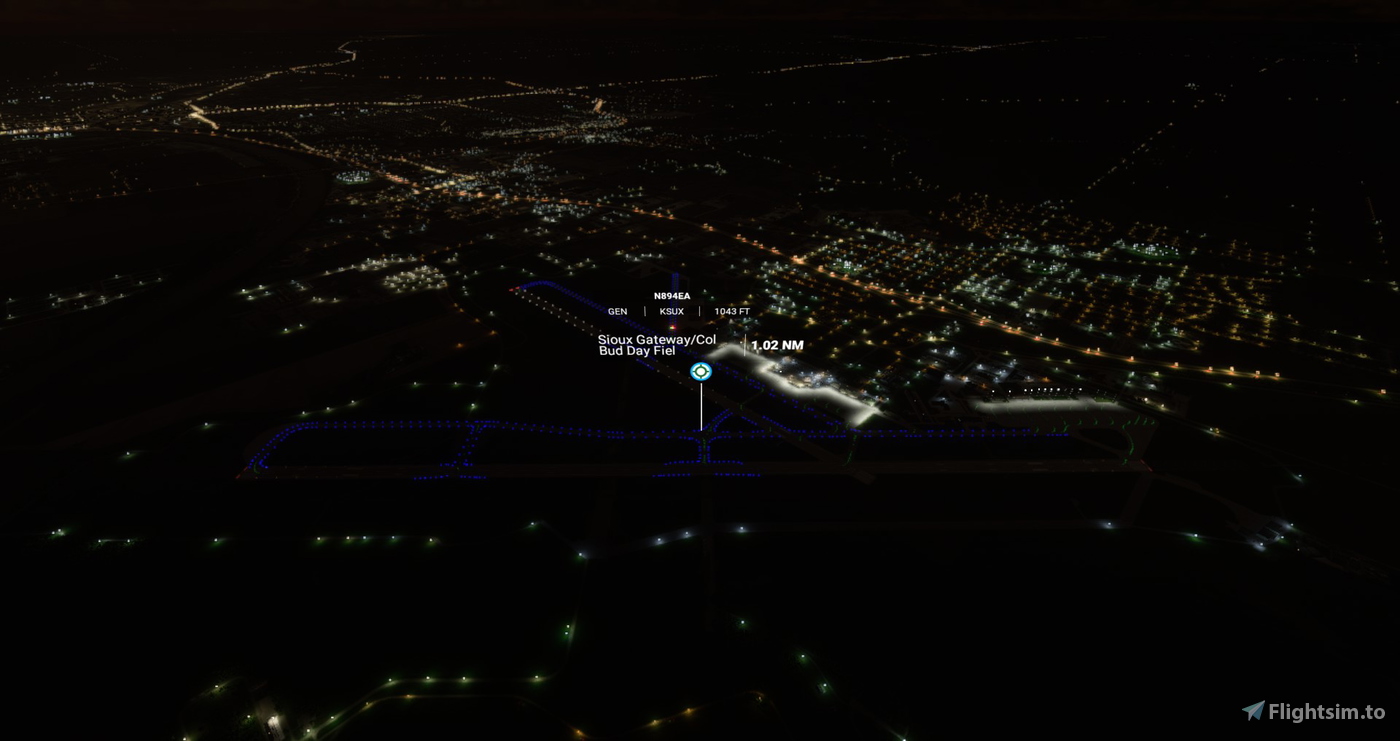 KSUX Sioux Gateway Airport for Microsoft Flight Simulator | MSFS