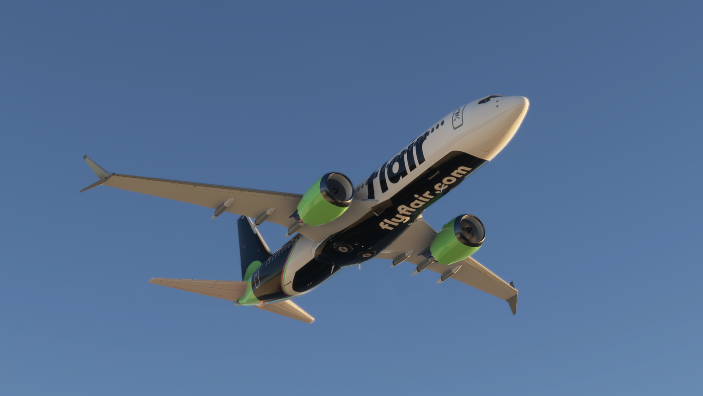 Flair Airlines Boeing 737 MAX - (10K*5K) for Microsoft Flight Simulator ...