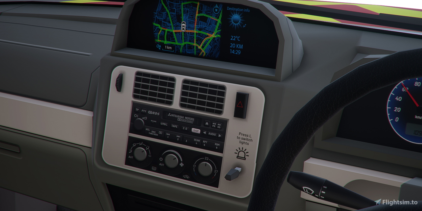 Follow Me Car - Remastered Pajero MSFS-01 for Microsoft Flight ...