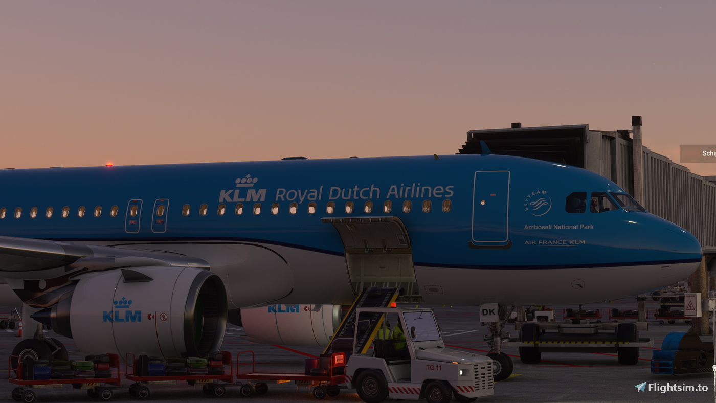 A320 KLM 8k ultra (2 Versions) for Microsoft Flight Simulator | MSFS