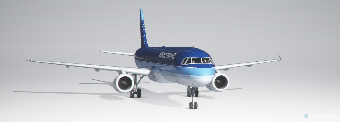 AMP / PMP A321 FSX 4K (Orbit, World Travel, & Pacifica) for Microsoft ...