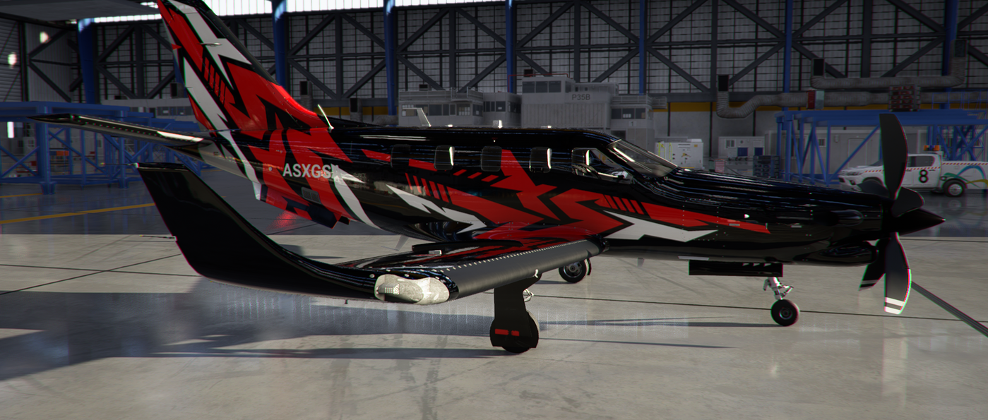 DAHER TBM 930 Livery 8K for Microsoft Flight Simulator | MSFS