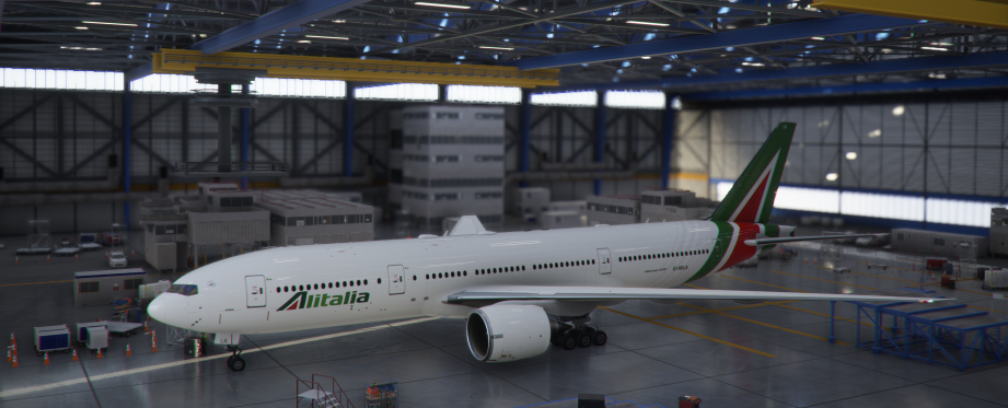 Boeing 777-200 Alitalia EI-WLA 'Roma' - MSFS Add-on - Flightsim.to