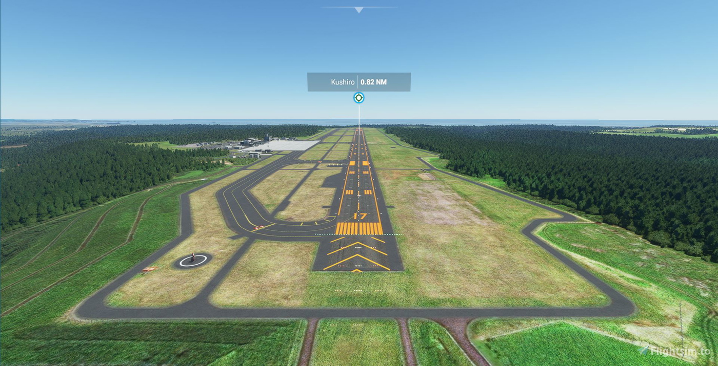 RJCK Kushiro Airport Default Runway Improve Mod for Microsoft Flight ...