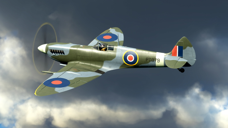 Spitfire Mk IXc Liveries for Microsoft Flight Simulator | MSFS