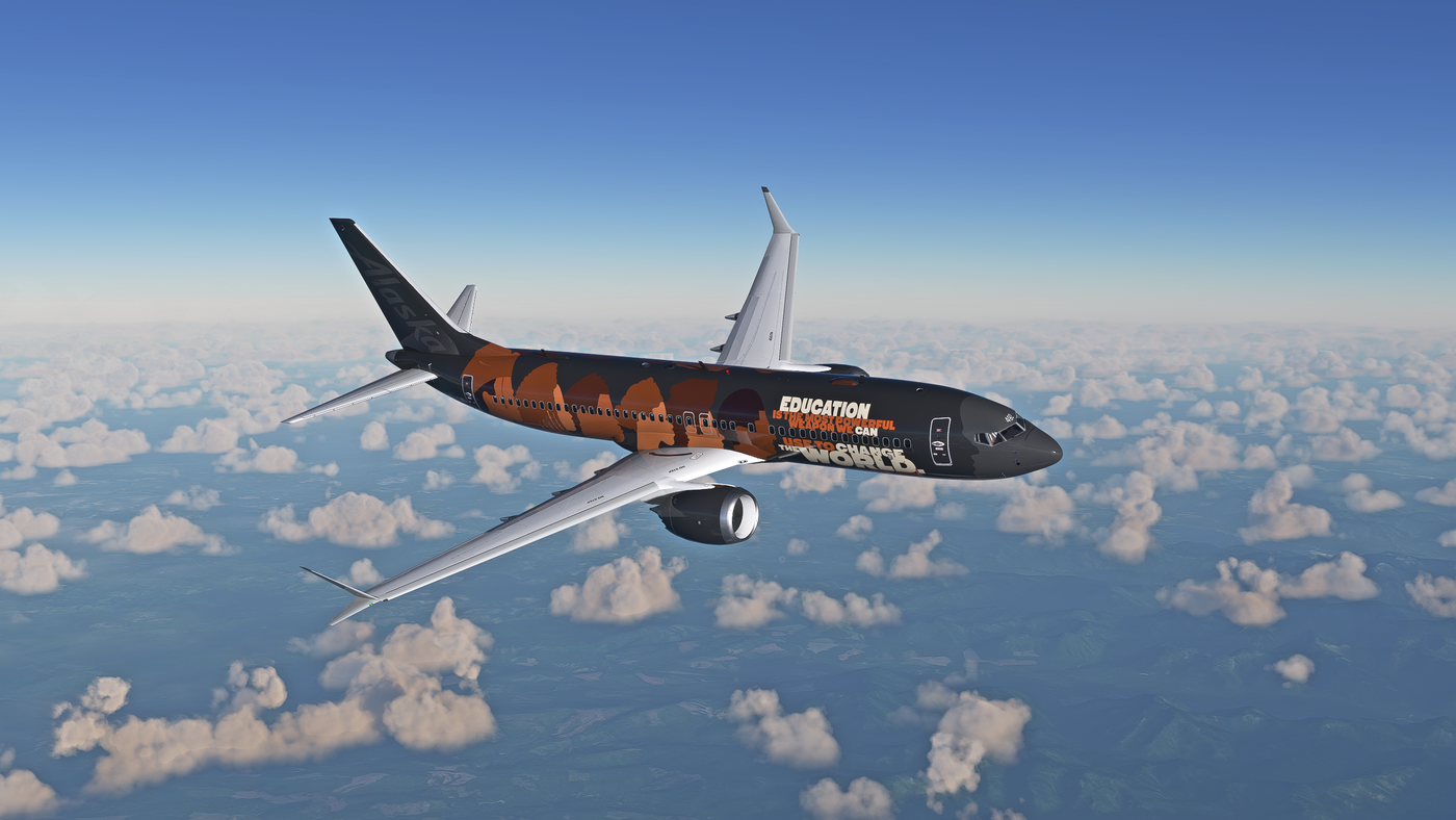 Alaska "UNCF" [8K] - B737 MAX for Microsoft Flight Simulator | MSFS