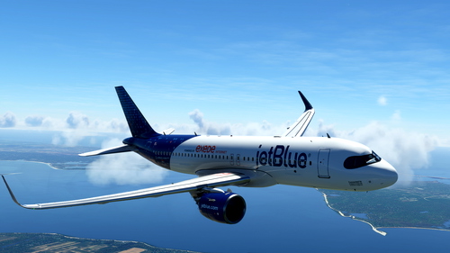 [A32NX] JetBlue Airways Binary Code Livery 8K ultra » Microsoft Flight ...