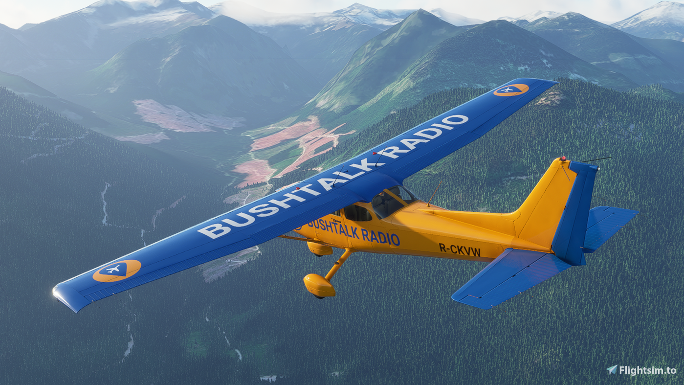 Cessna 172 (Classic) - Bushtalk Radio Livery for Microsoft Flight ...