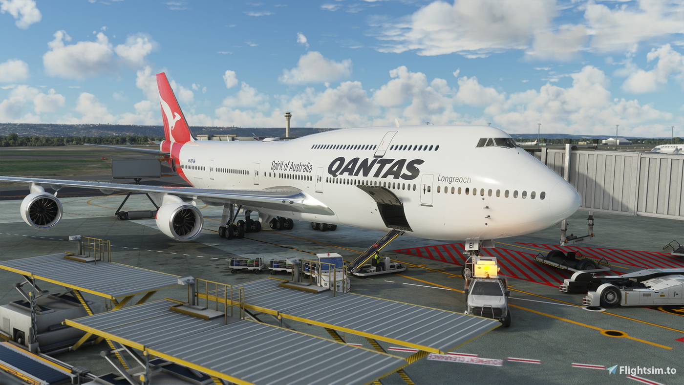 Qantas 2007 VH-OEI Ultra for Microsoft Flight Simulator | MSFS