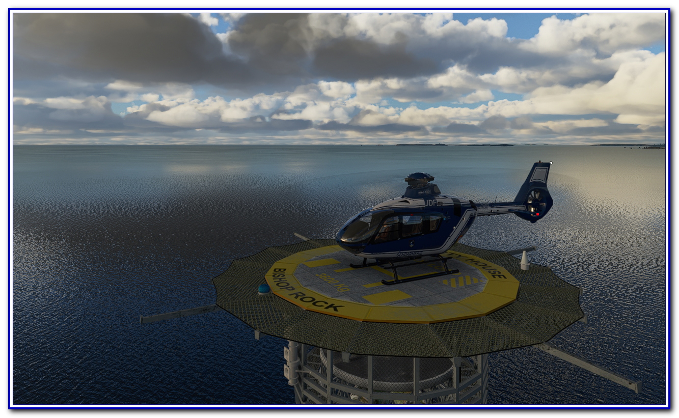 Bishop Rock Lighthouse (Helipad) for Microsoft Flight Simulator | MSFS