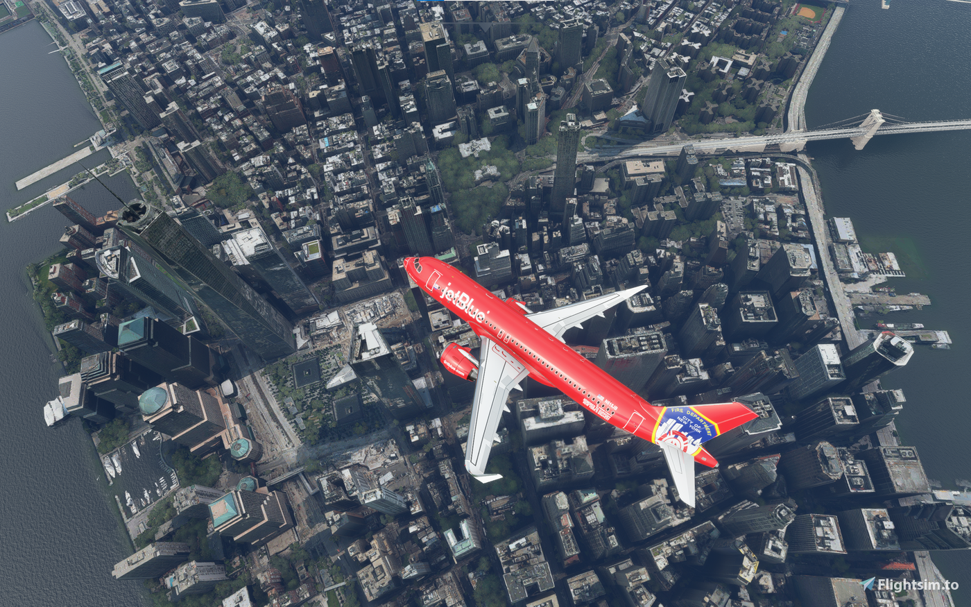 [A32NX]Jetblue 'Blue Bravest’ Fire Department New York Livery 8K for ...