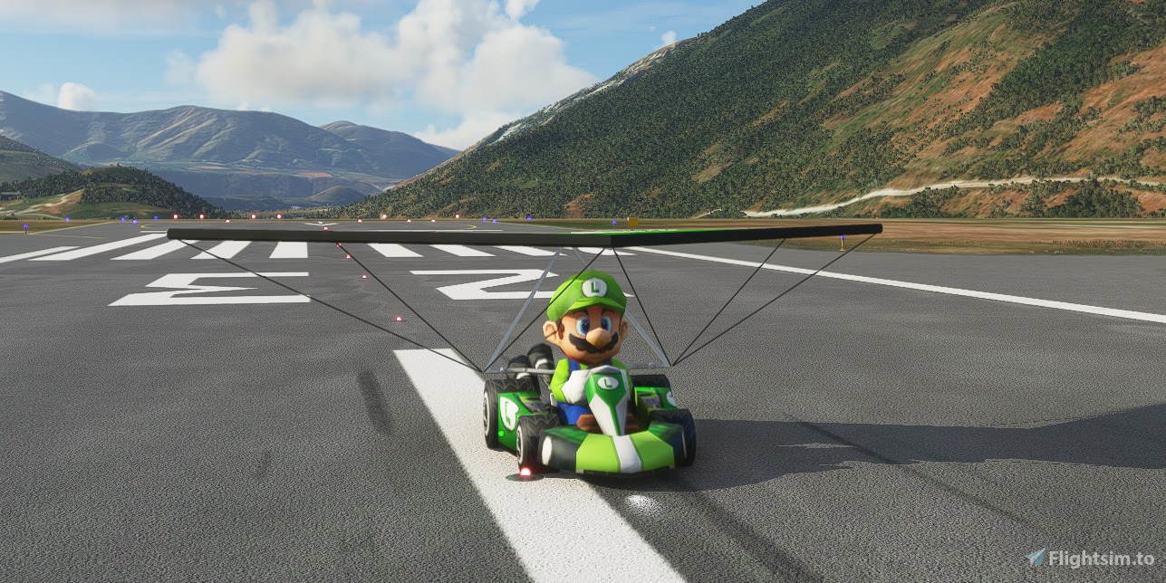Mario Kart for Microsoft Flight Simulator | MSFS