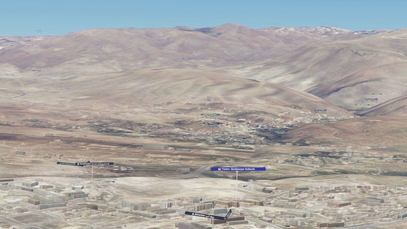 POI Billboards of Syria for Microsoft Flight Simulator | MSFS