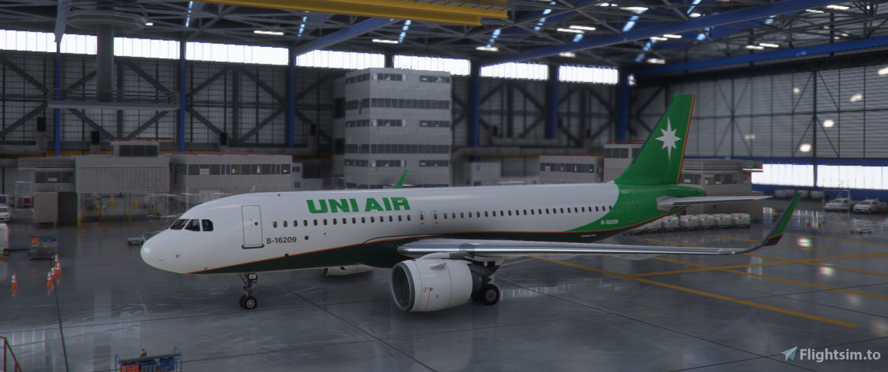 Airbus A320neo - UNI AIR for Microsoft Flight Simulator | MSFS