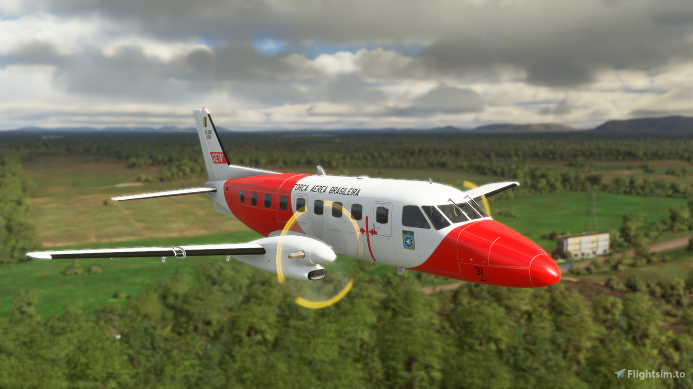 EMB110P1 FAB / C-95C 2331 - GEIV ( 8K ) for Microsoft Flight Simulator ...