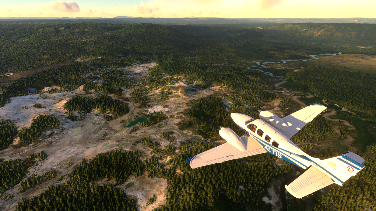 Yellowstone National Park Flight Plan for Microsoft Flight Simulator | MSFS