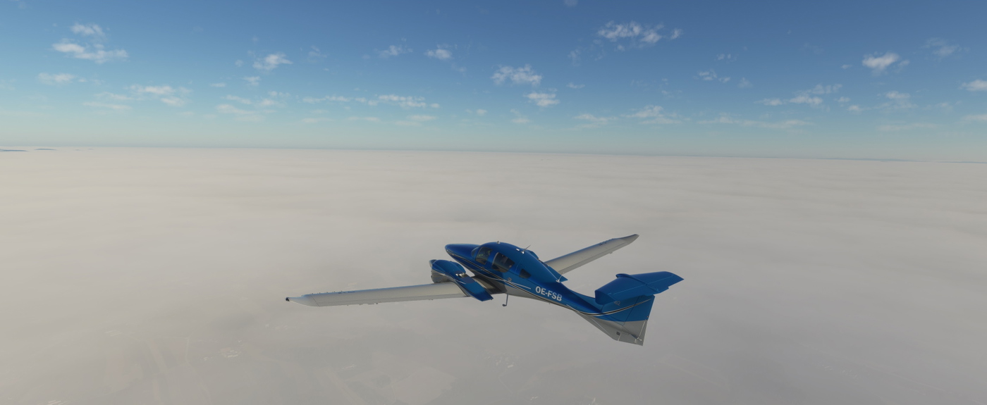 Diamond DA62 - Sky Blue for Microsoft Flight Simulator | MSFS