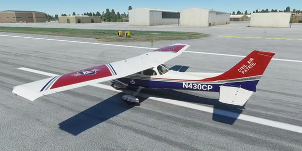 Civil Air Patrol C172 G1000 N115CP for Microsoft Flight Simulator | MSFS