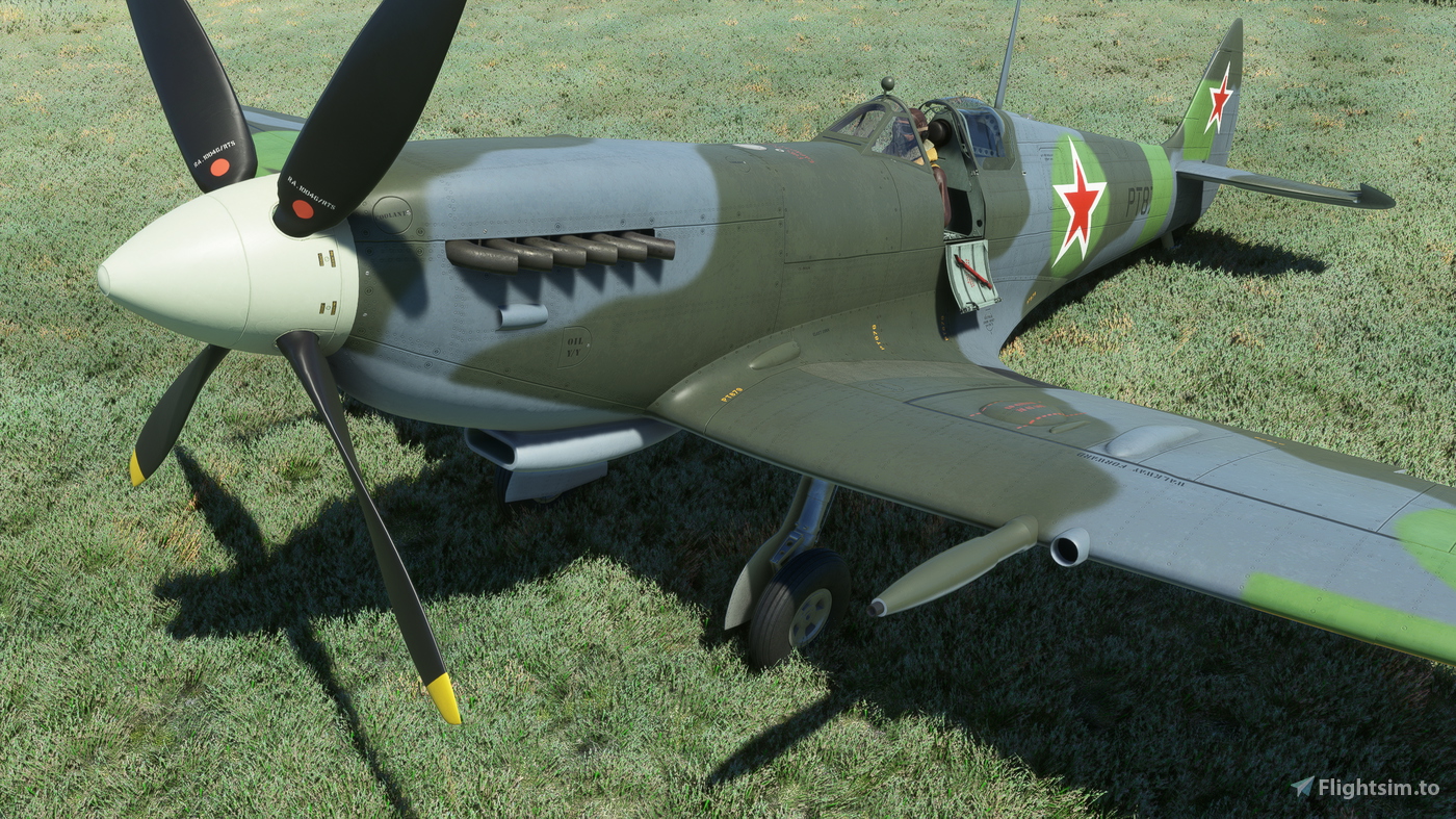 Spitfire Mk.IX PT879 "The Russian Spitfire" (G-PTIX) for Microsoft ...