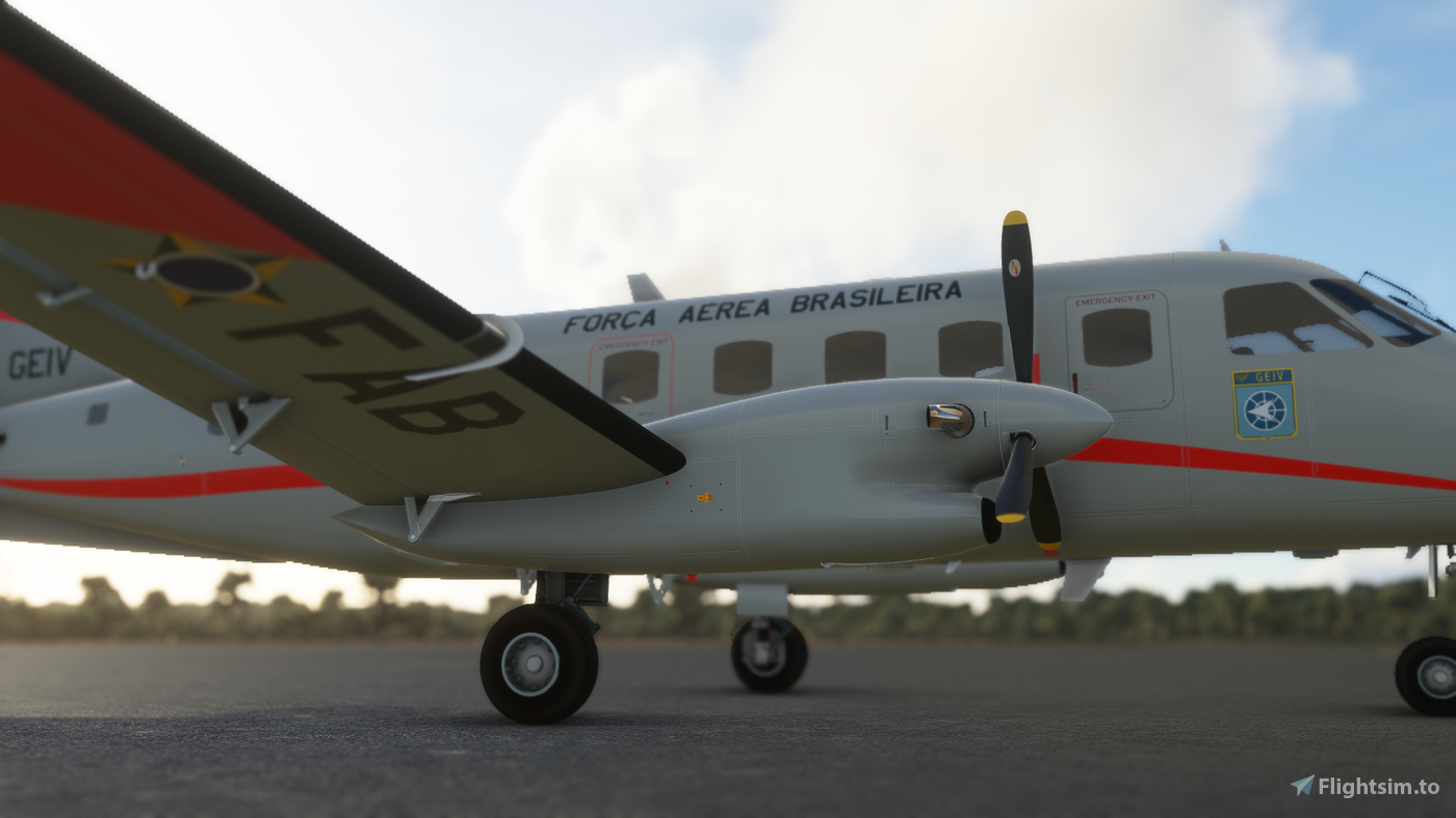 EMB110P1 FAB / IC-95C 2328 - GEIV ( 8K ) for Microsoft Flight Simulator ...