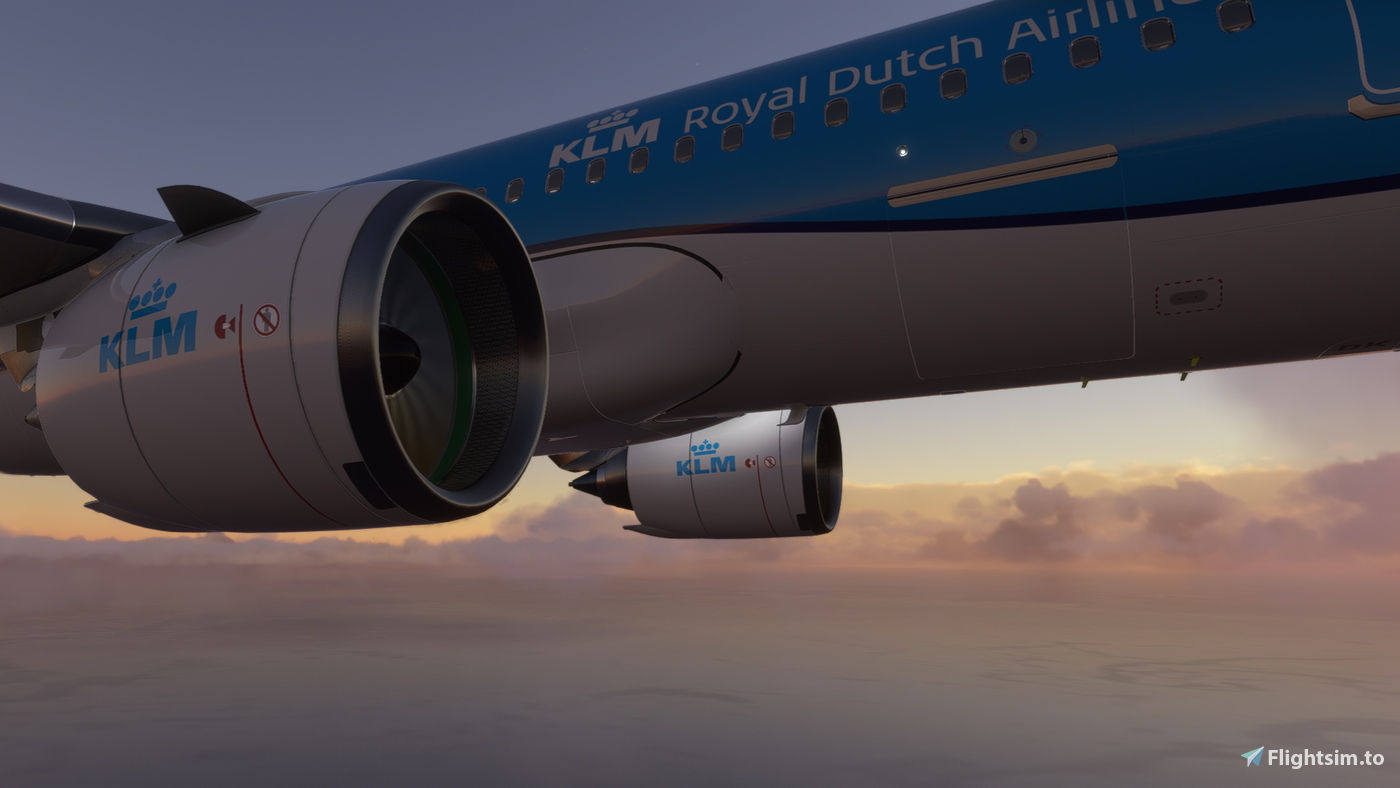 A320 KLM 8k ultra (2 Versions) for Microsoft Flight Simulator | MSFS