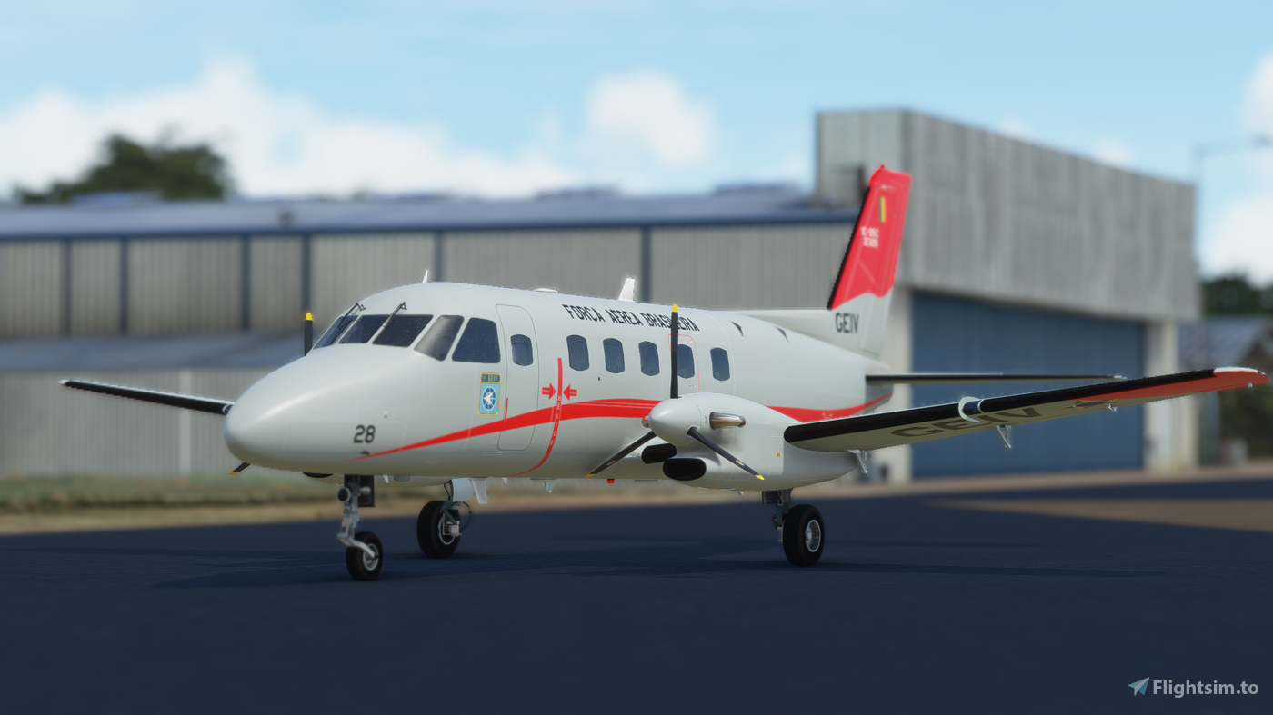 EMB110P1 FAB / IC-95C 2328 - GEIV ( 8K ) for Microsoft Flight Simulator ...