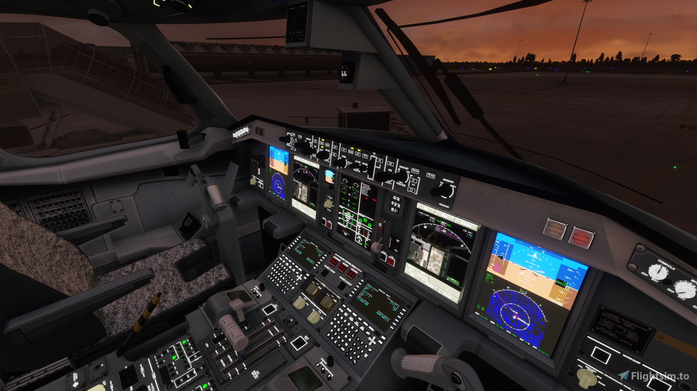 VirtualCol E170 Custom Views for Microsoft Flight Simulator | MSFS