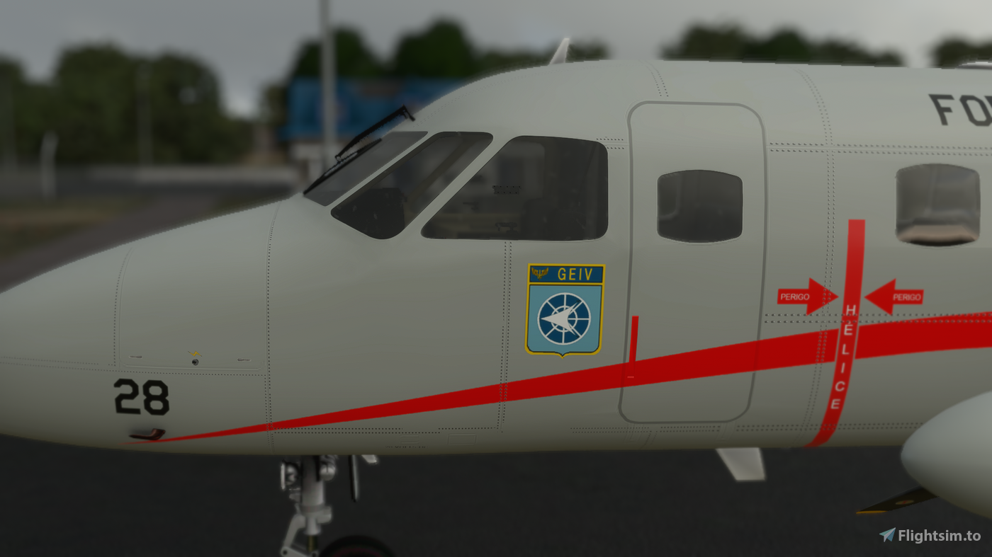 EMB110P1 FAB / IC-95C 2328 - GEIV ( 8K ) for Microsoft Flight Simulator ...