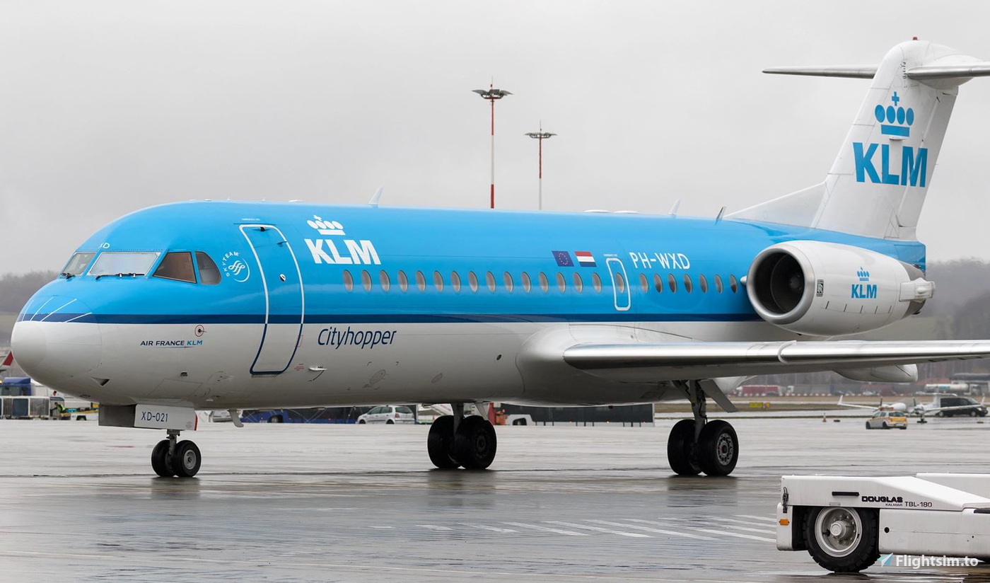 KLM CityHopper | Super High Details | PH-WXD | 8k for Microsoft Flight ...