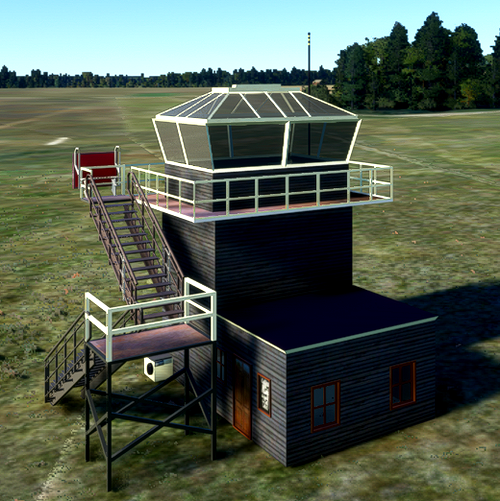 Control Tower - Typical 1930's to 1950's UK local airfield » Microsoft ...