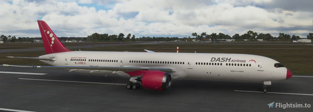 DASH AIRLINES 787 for Microsoft Flight Simulator | MSFS