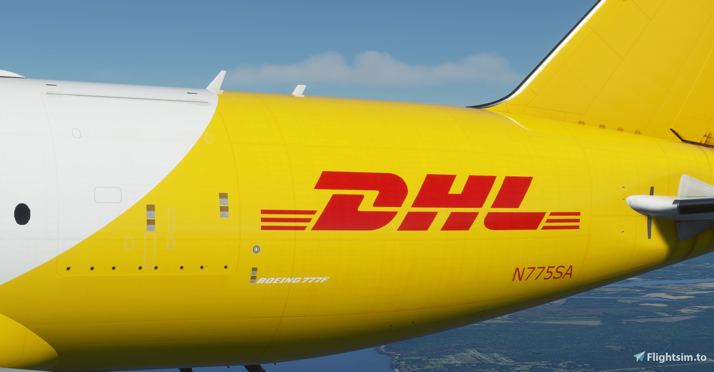 Southern Air / DHL CaptainSim 777-200F for Microsoft Flight Simulator ...