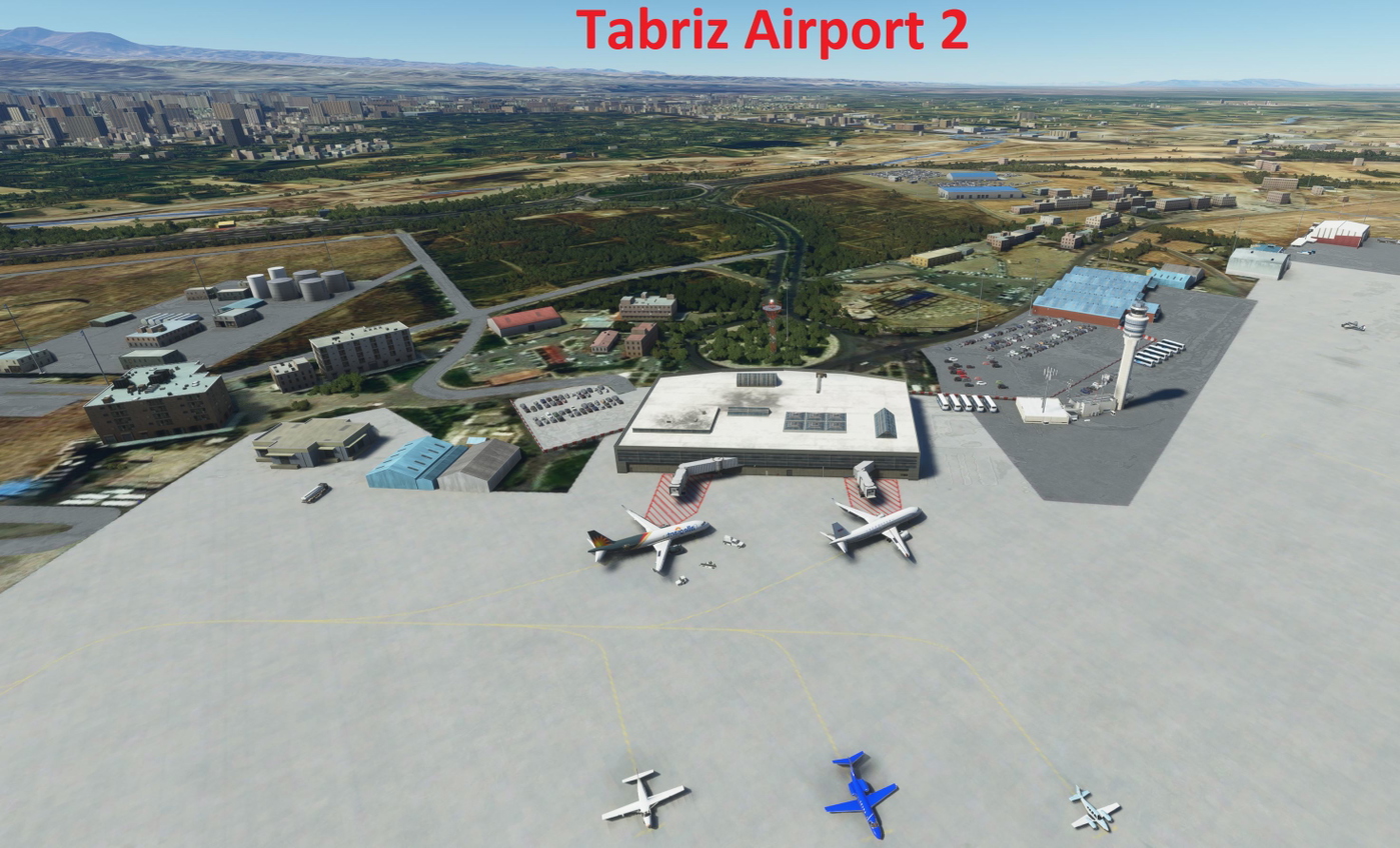 Tabriz Intel Airport یاشاسین (OITT) for Microsoft Flight Simulator | MSFS