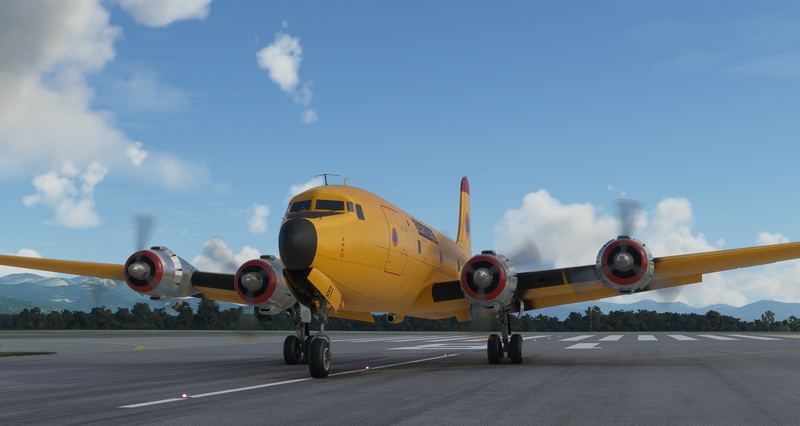 PMDG-DC6A-SECU CIVIL for Microsoft Flight Simulator | MSFS