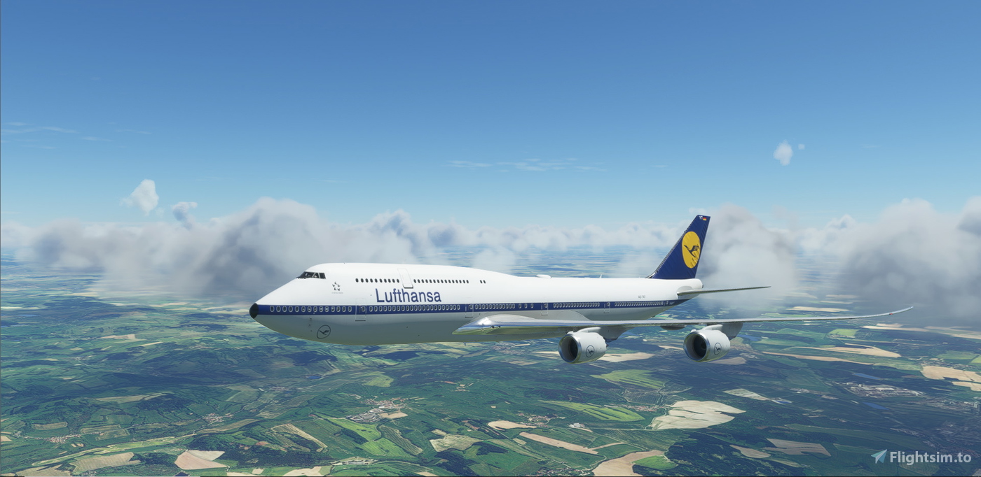 747-8i Lufthansa Retro Livery D-ABYT (No Mirroring) - 4K for Microsoft ...